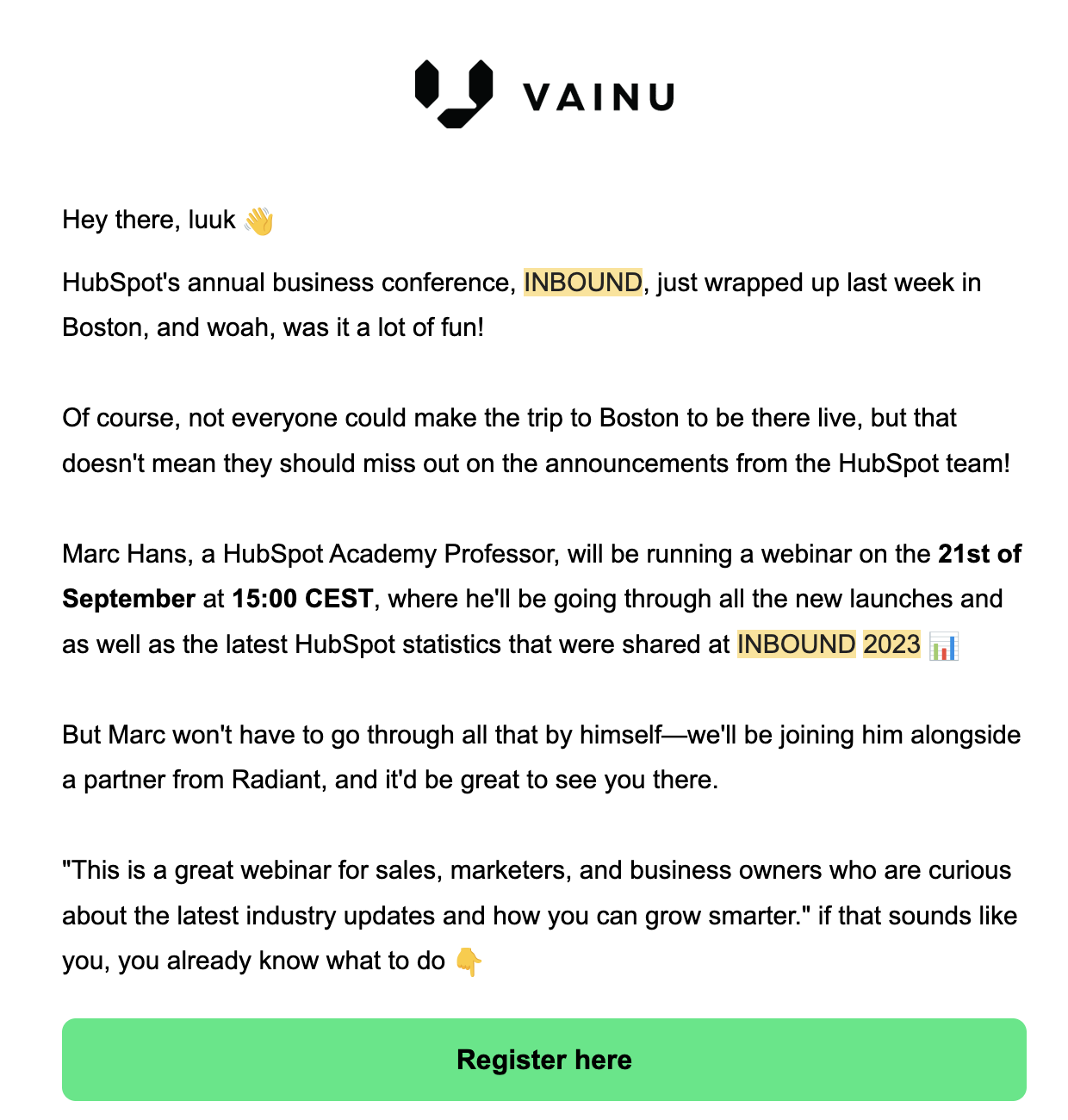 20 Webinar Invitation Email Examples to Boost Signups [2024]