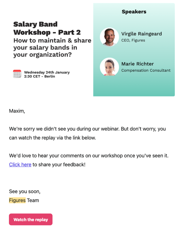 Webinar Follow Up Emails: How to Maximise Webinar ROI